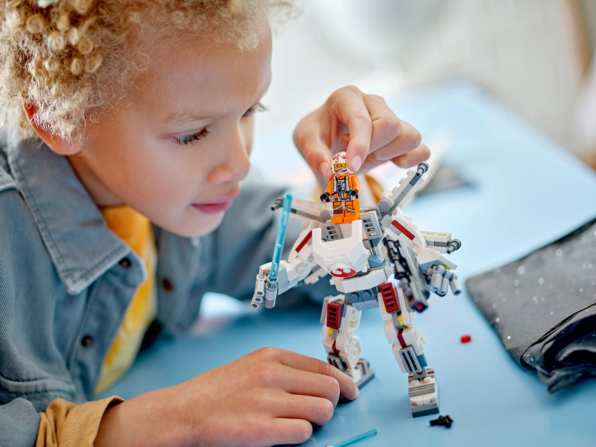 LUKE SKYWALKER X-WING MECH STAR WARS LEGO — Clothes Pony