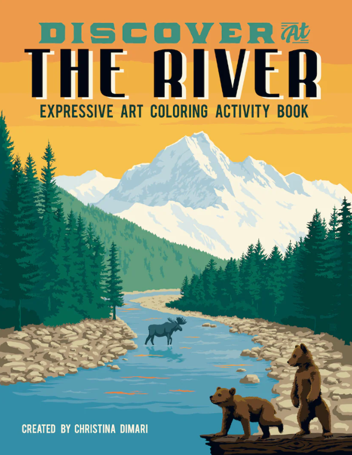 COLORING BOOK DISCOVER THE RIVER — Clothes Pony