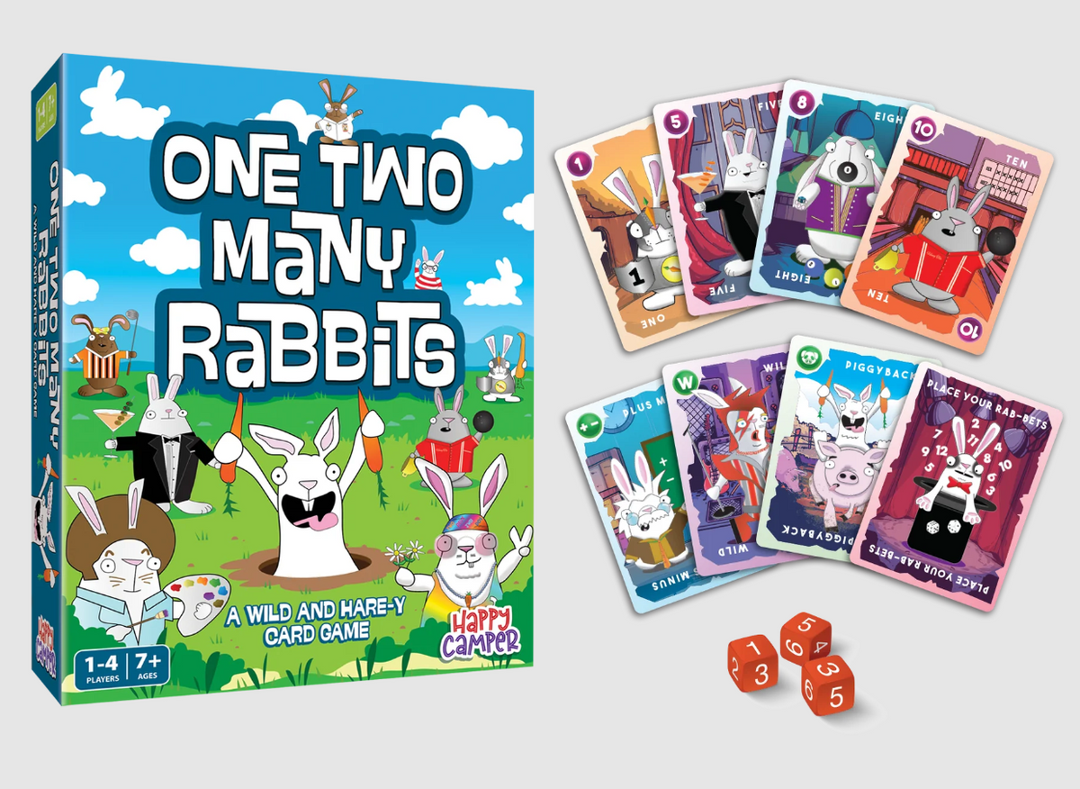 ONE TWO MANY RABBITS CARD GAME — Clothes Pony