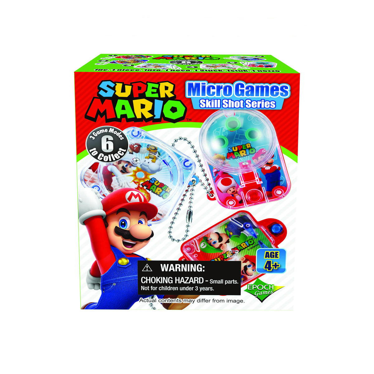 SUPER MARIO MICRO GAMES SKILL SHOT SERIES BLIND BOX ASST — Clothes Pony