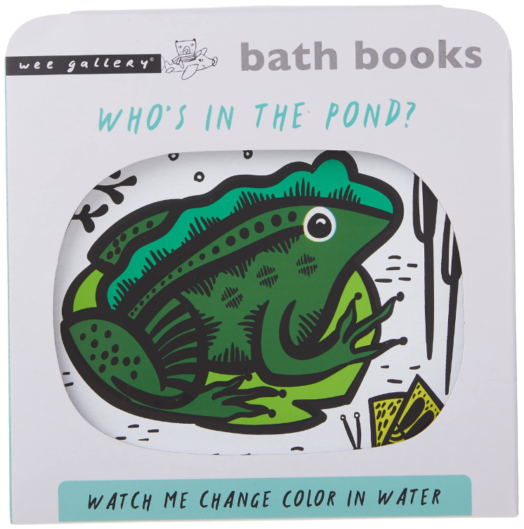 BATH BOOK WHO'S IN THE POND — Clothes Pony
