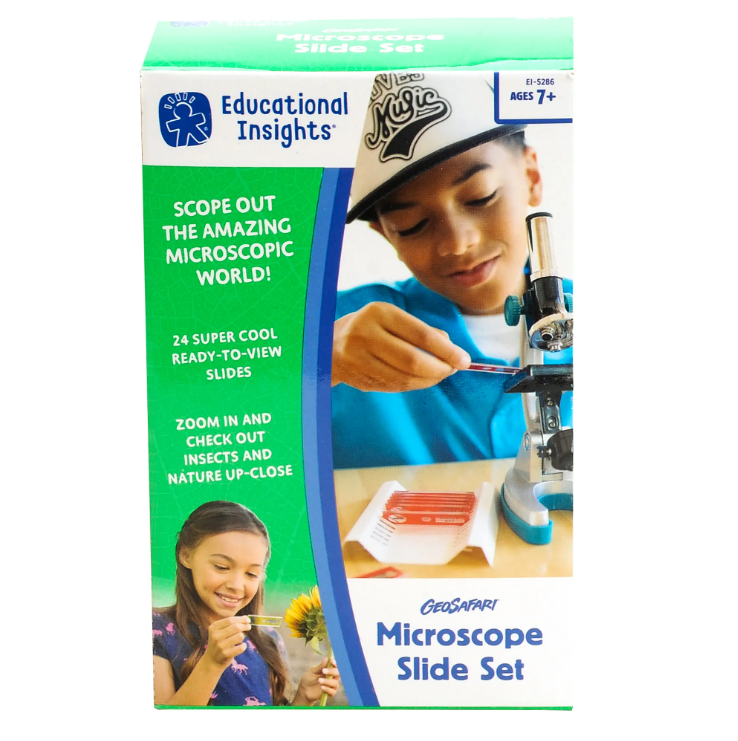 MICROSCOPE SLIDE SET GEOSAFARI — Clothes Pony