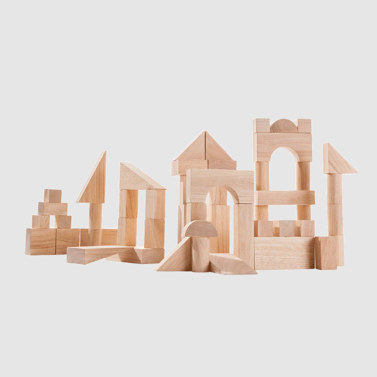 BLOCKS 50 PC PLAN TOY — Clothes Pony