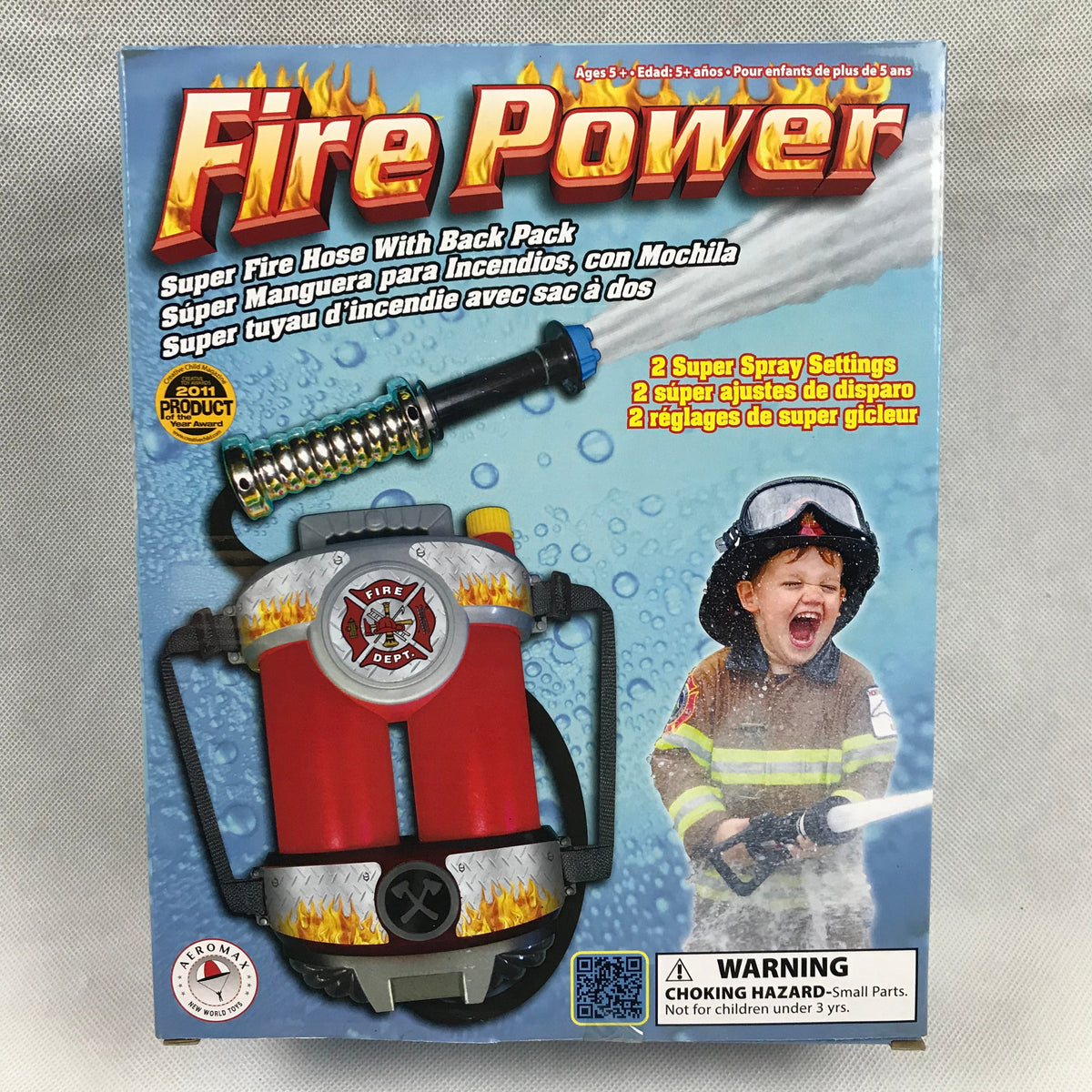 FIRE POWER SQUIRTER — Clothes Pony